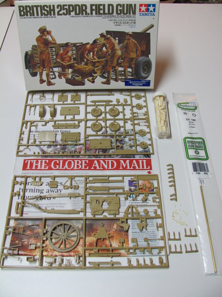Entry #2 Tamiya 25 Pounder in Normandy 1944 | Modelers Alliance
