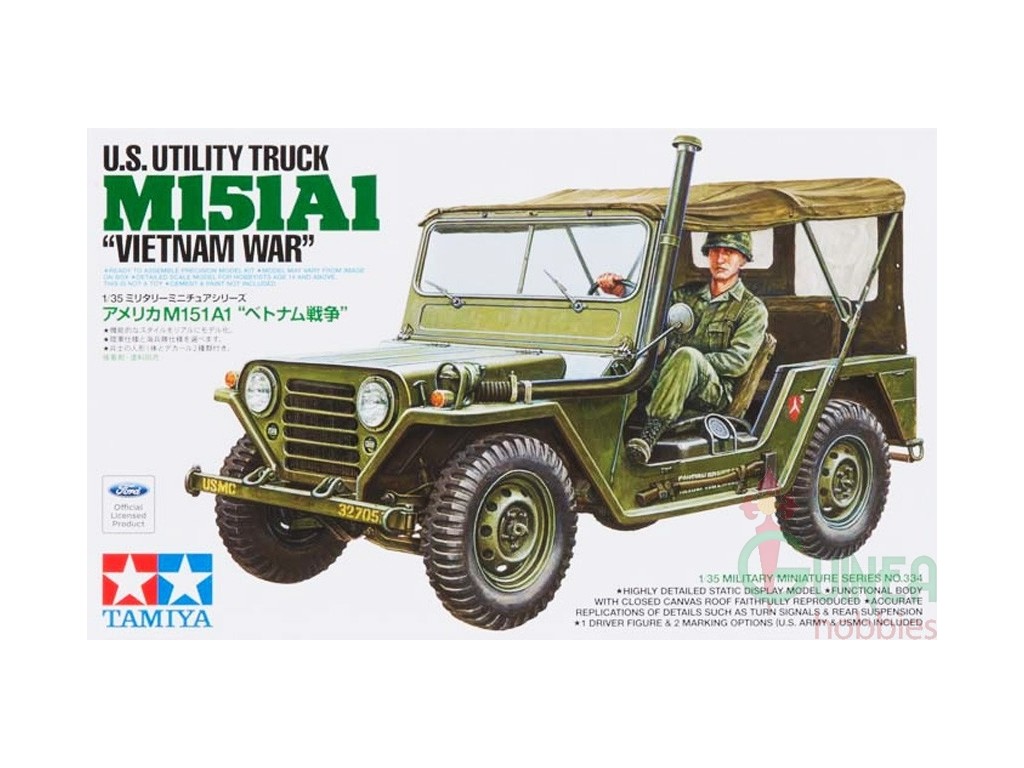 tamiya-35334-1-35-us-m151-a1-ford-mutt-utility-truck-vietnam-war.jpg | Modelers Alliance